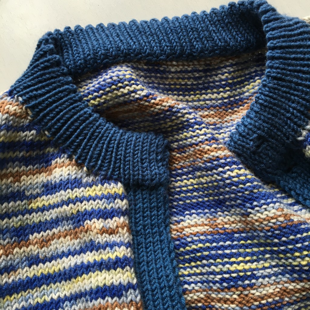 How to steek a Cardigan by ARNE&CARLOS. Part 4. Adding the collar and ...